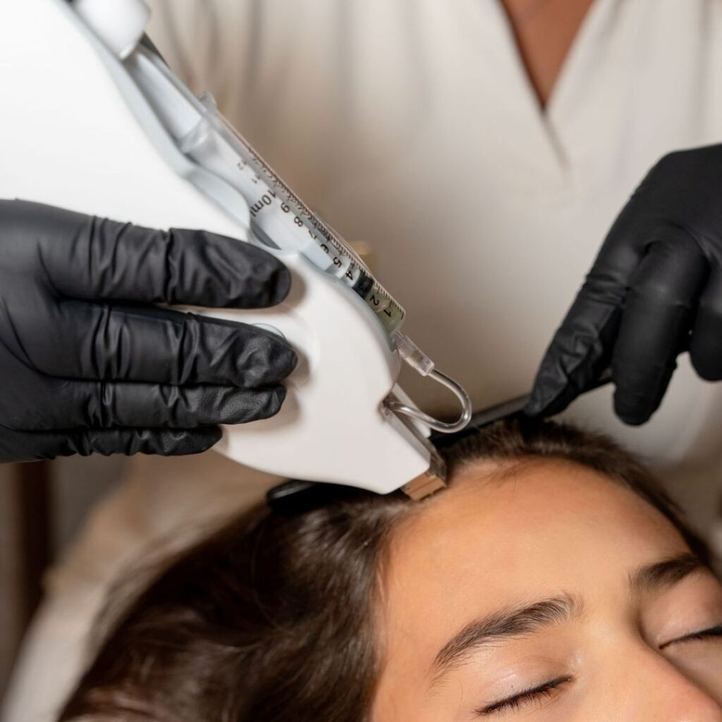Needle-Free Scalp Mesotherapy in Perth | Mesoject Gun